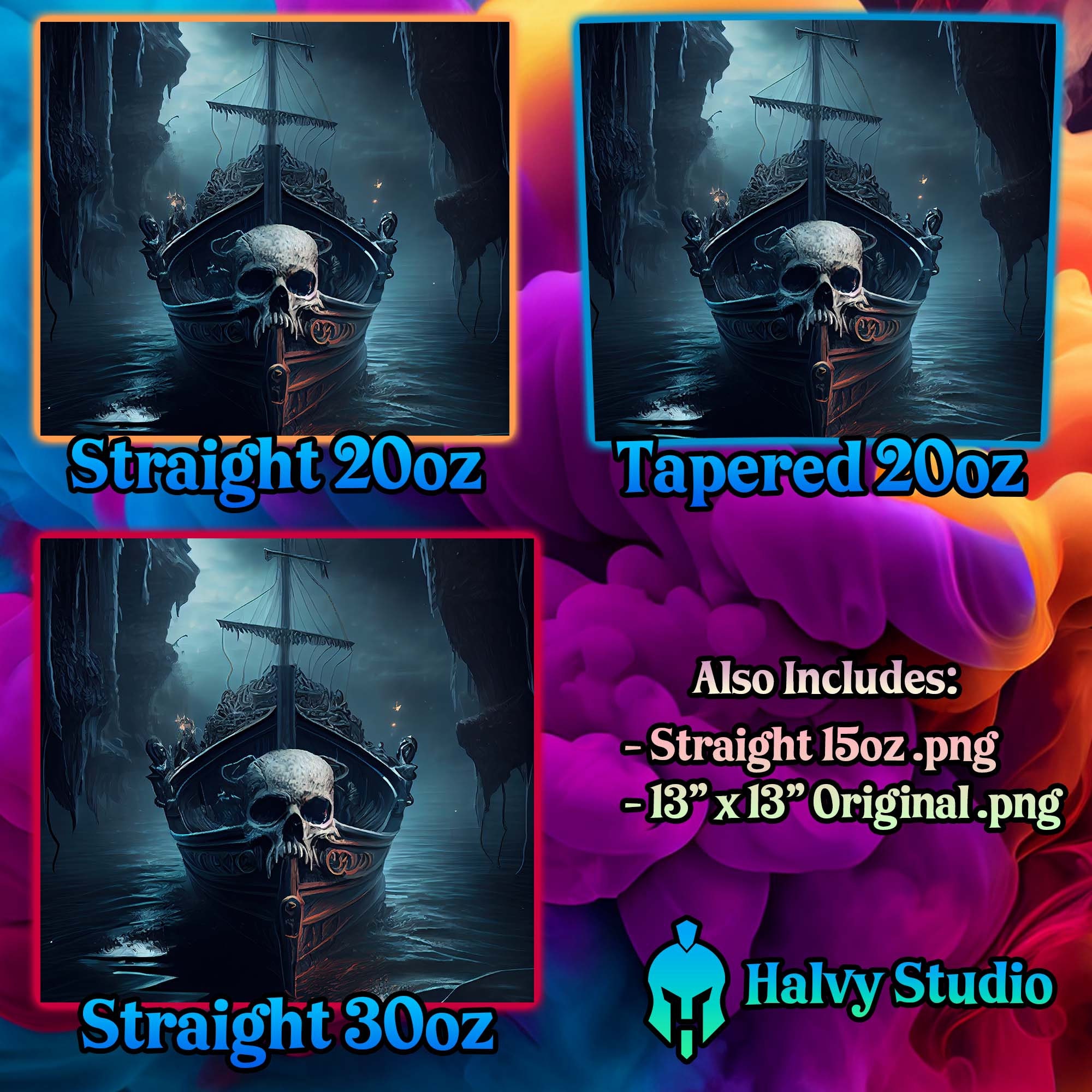 River Styx, Charon, Boatman #0063 Sublimation Design for 15oz, 20oz ...