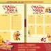 Winnie the Pooh Daily, Weekly - Monthly Planner Notes 4 PAGES Printable ...