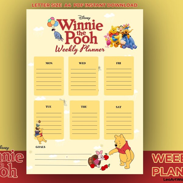 Winnie the Pooh Jpg - Etsy UK