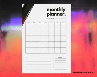 Weekly Instant Download Printable Planner US Letter, A4, Planner ...