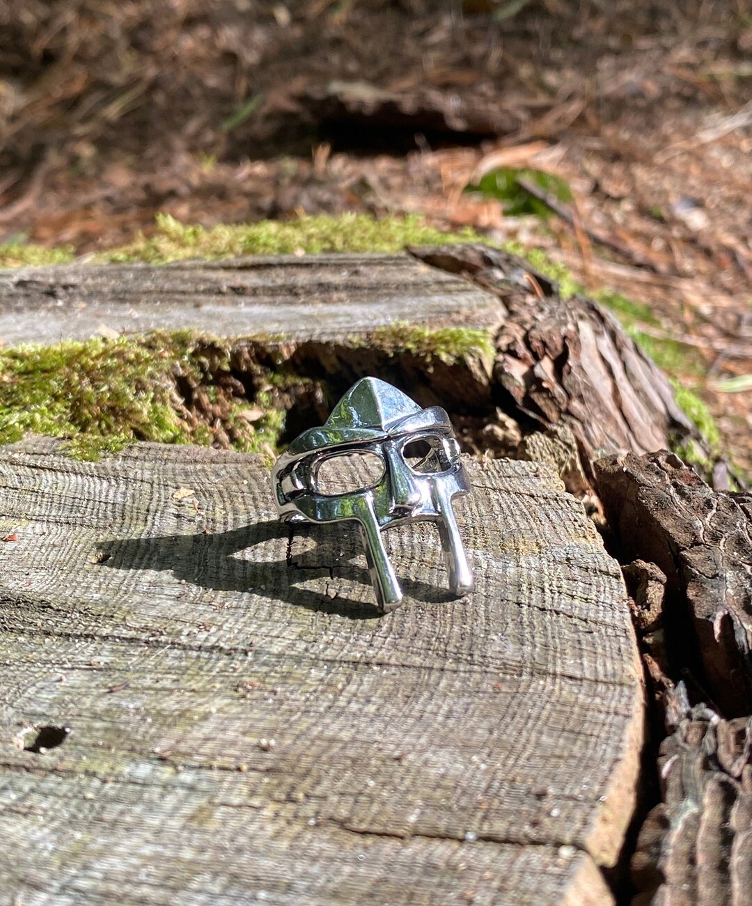 MF DOOM Mask Ring, Villain Mask Ring, Metal Alloy Ring, Streetwear Ring ...