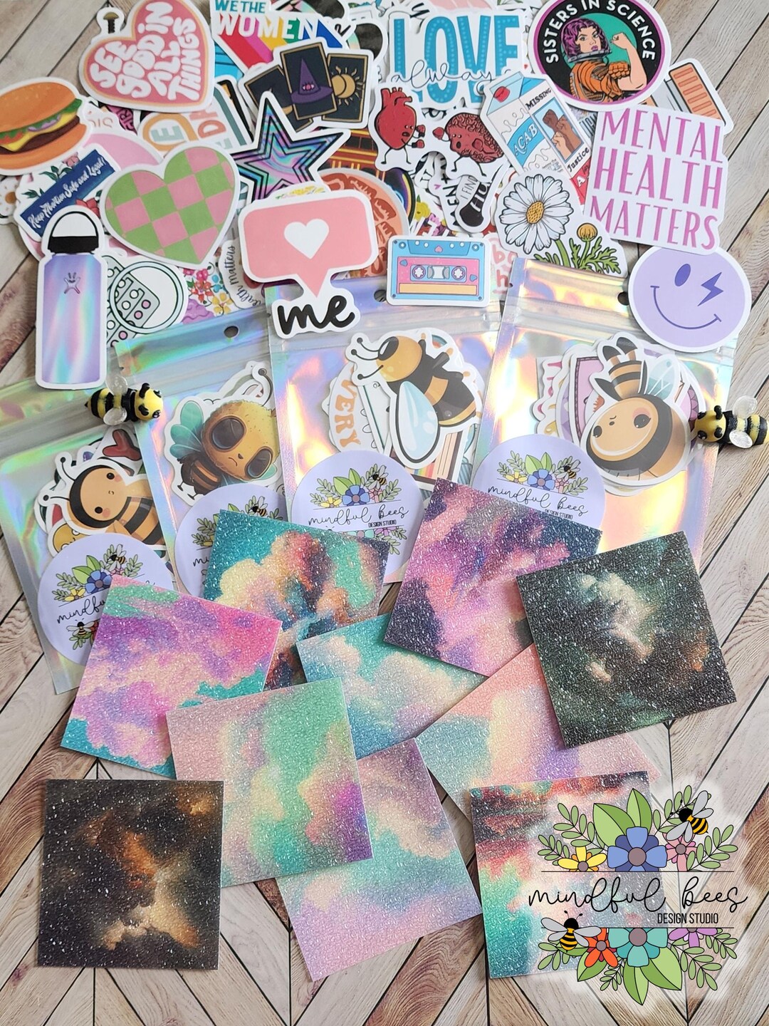 2.5 Sensory Calm Stickers 2 1 Sticker Pack Mental Health Awareness ...