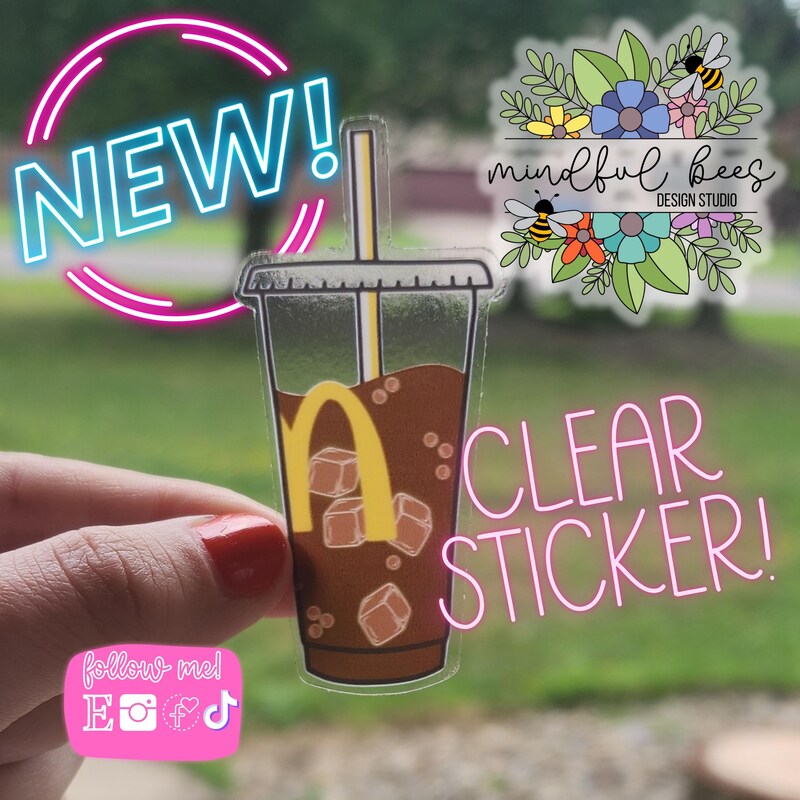 Mcdonalds Stickers - Etsy