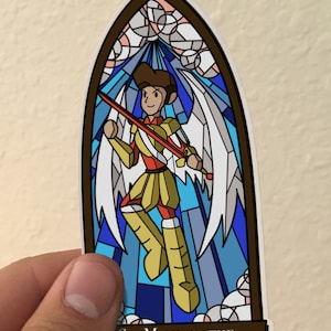 St. Michael the Archangel Saint Sticker | Vinyl Sticker | Catholic ...