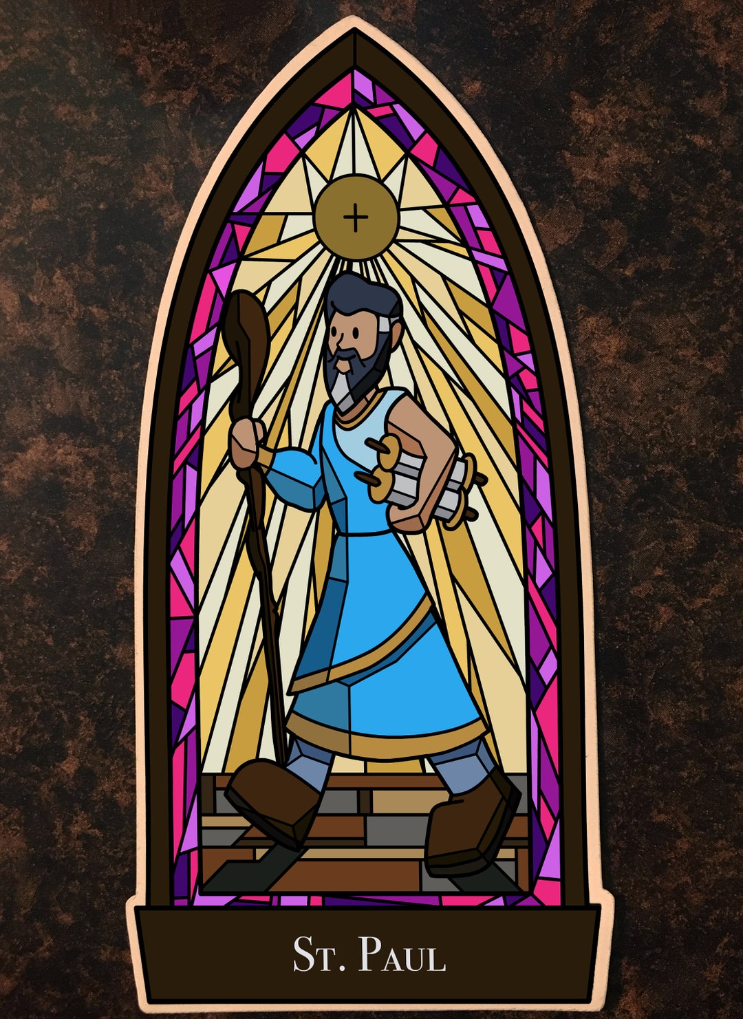 St. Paul Saint Sticker | Vinyl Sticker | Catholic Saint Stickers - Etsy