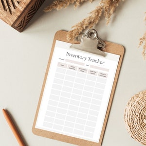 Inventory Tracker | Inventory Log, Product Inventory, Inventory ...