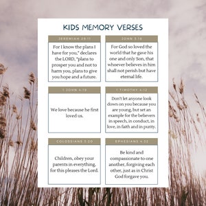 Printable Bible Verse Memory Cards for Kids | Scripture Card Cut Outs ...