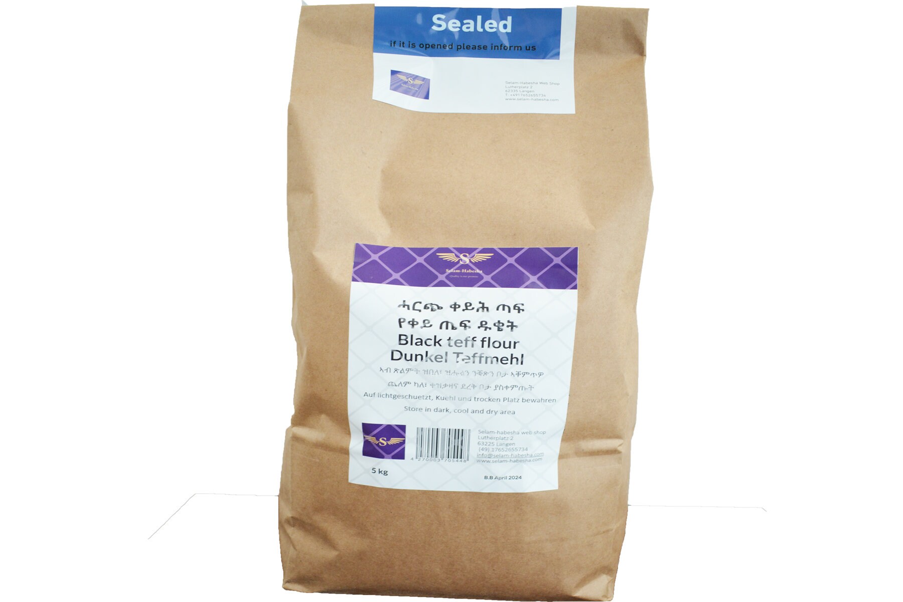 Teffmehl Dunkel 5kg - Etsy.de