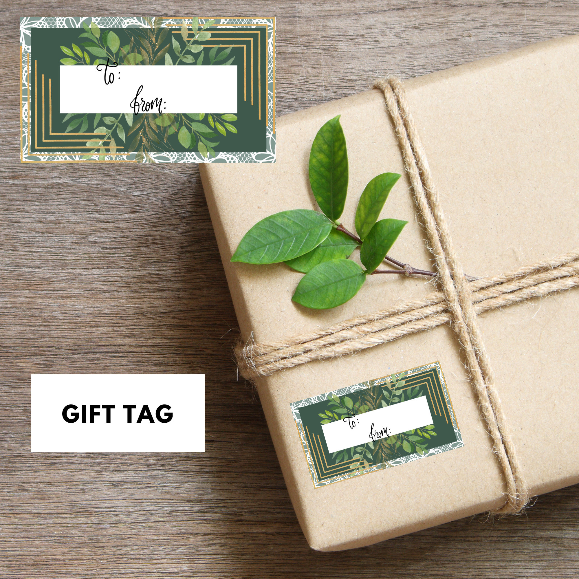 Printable TO & FROM Gift Tags - Etsy