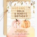 Fall Kids Birthday Party Invitation, Editable Invitation Template, Kids ...