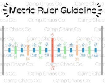 Printable Ruler Measurement Guideline With Decimals | Metric Ruler ...