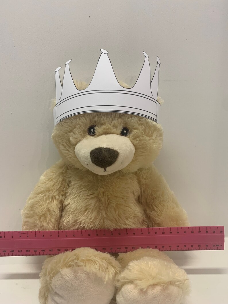 Crown Paper Template - Paper Crown - Headband - Printable - Kids Craft ...