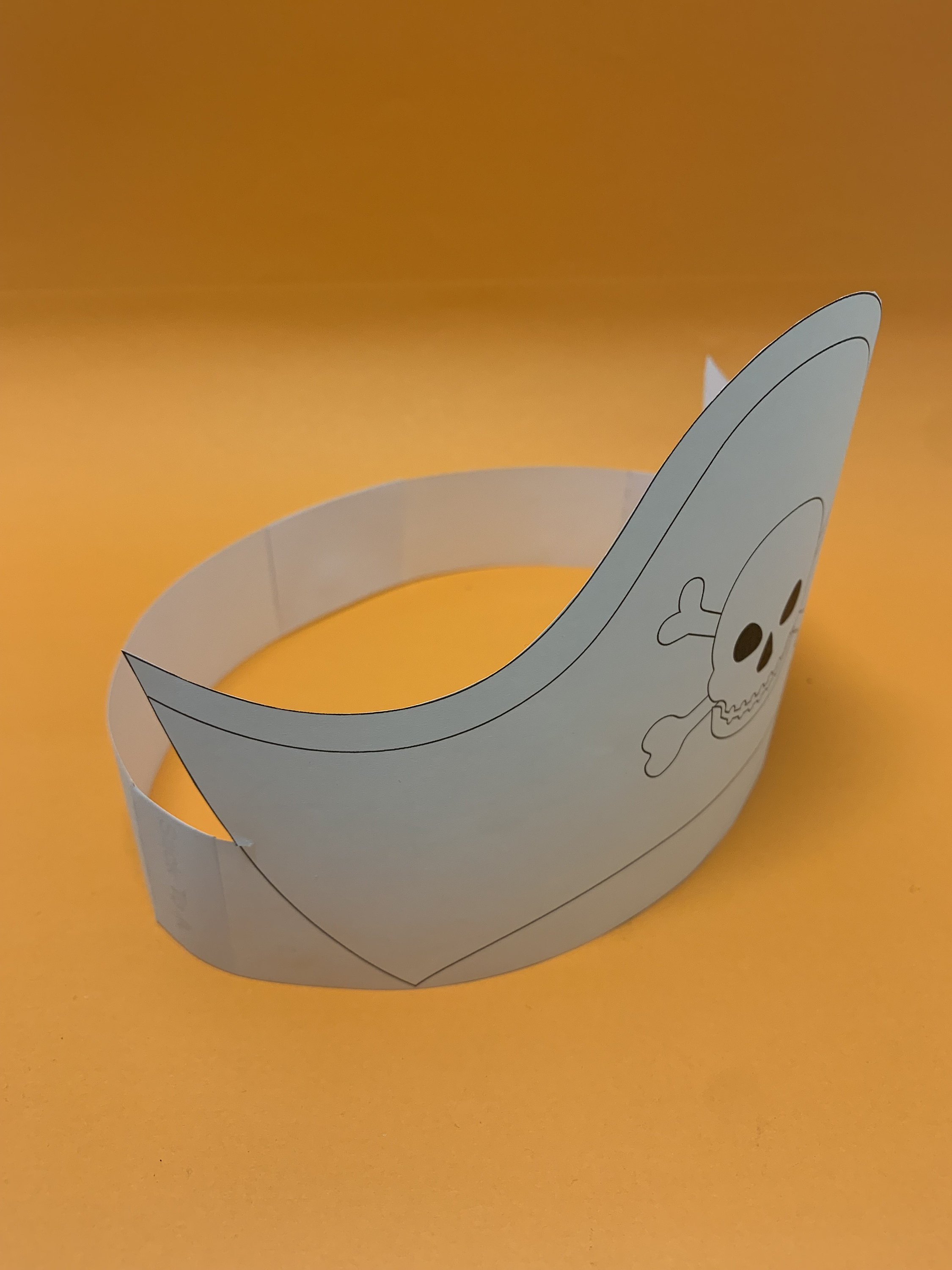 Pirate Hat Paper Crown Template Paper Crown Headband Printable Kids ...