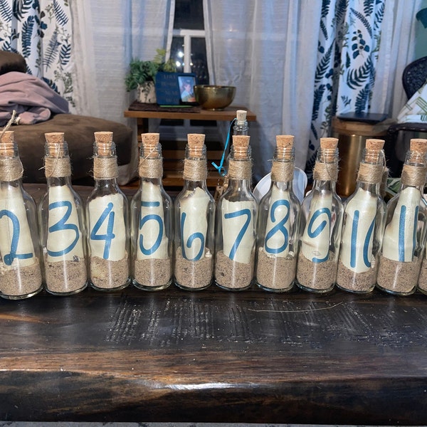 Bottle Table Numbers - Etsy