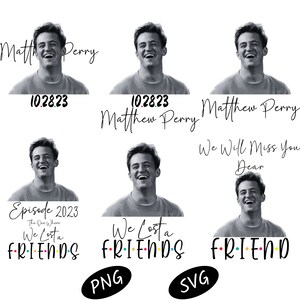 Rest in Peace Matthew Perry SVG, RIP Chandler Bing SVG, Rip Mr. Bing ...