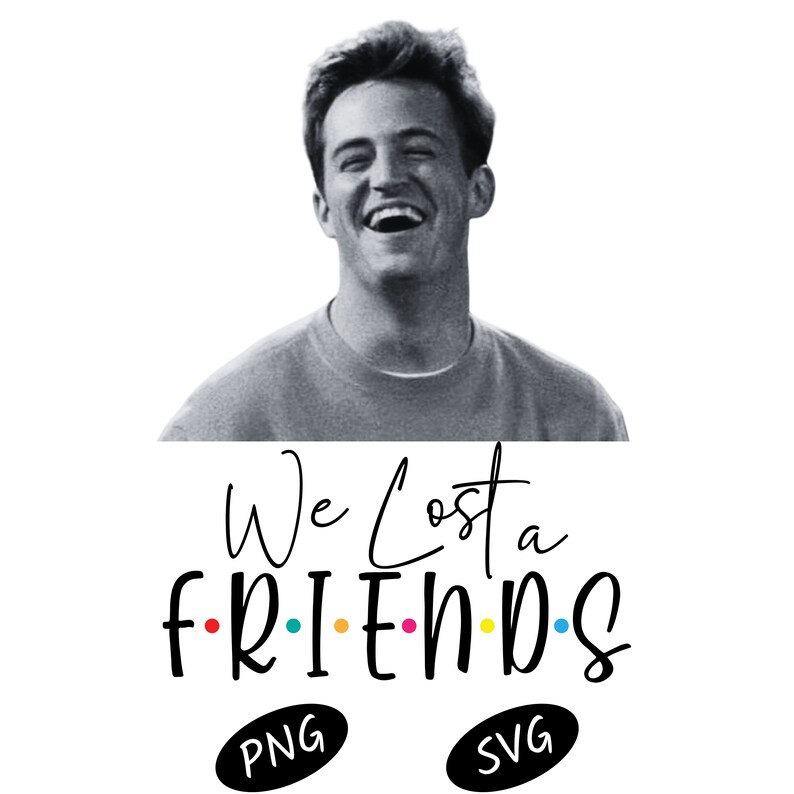 Rest in Peace Matthew Perry SVG, RIP Chandler Bing SVG, Rip Mr. Bing ...