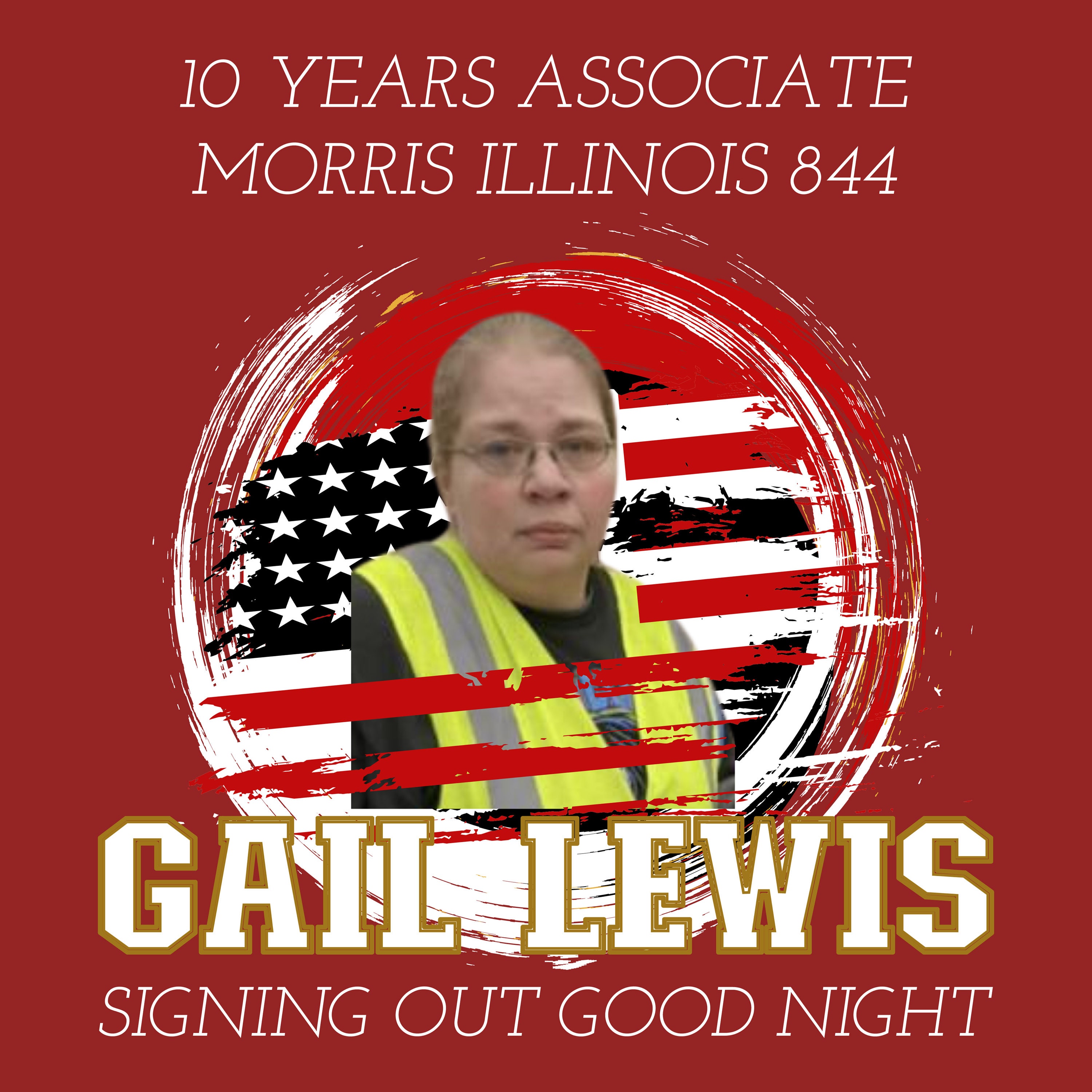 Gail Louis, Danke für Deinen Dienst Lustiger Viral Meme Druck PNG, SVG ...