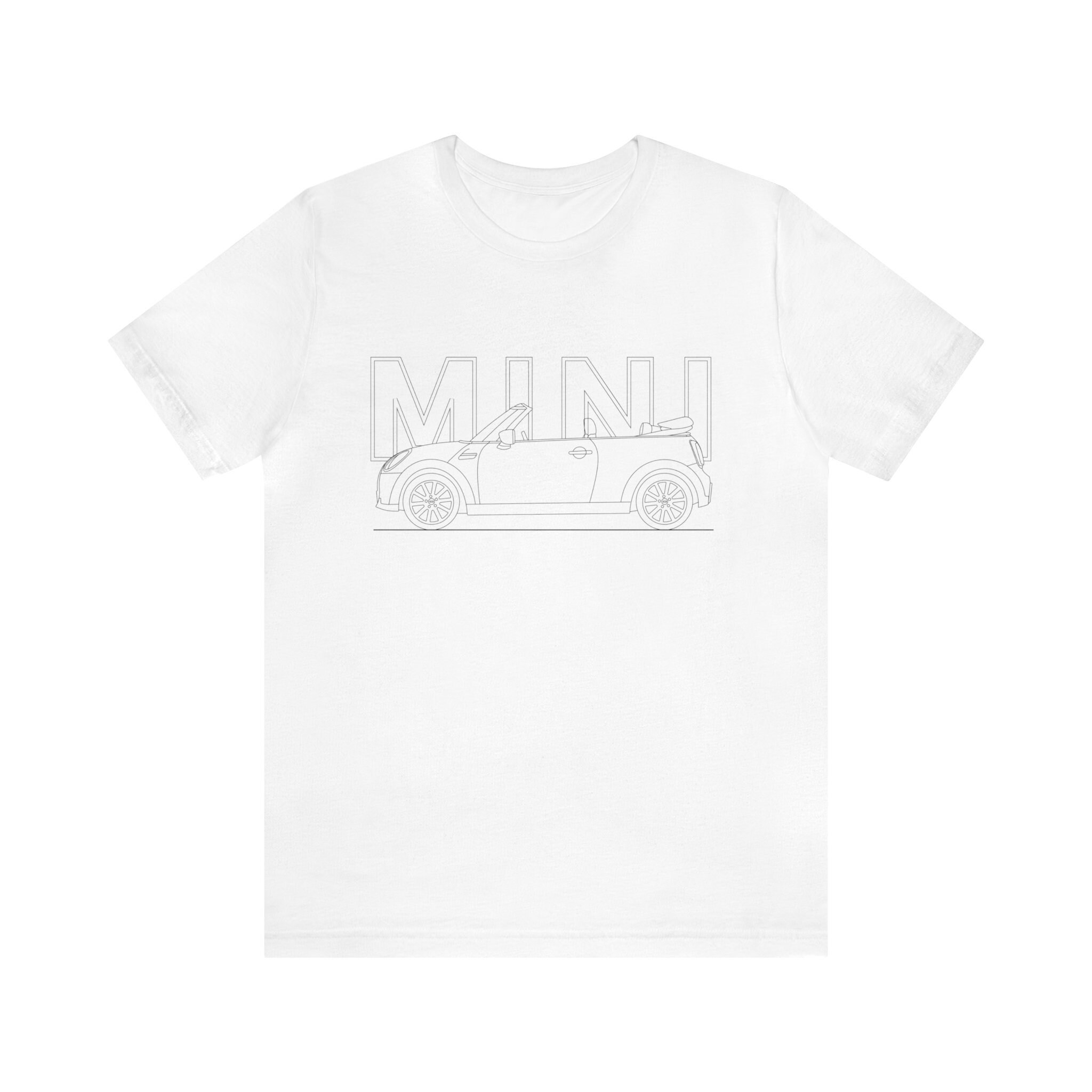 Mini Cooper Convertible Tee, Vintage Car, Gift for Car Guys and Girls ...