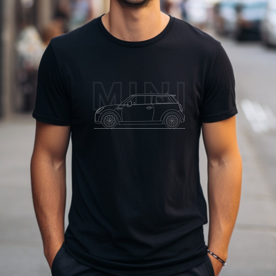 Mini Cooper Tee, Vintage Car, Gift for Car Guys and Girls, Car Lover ...