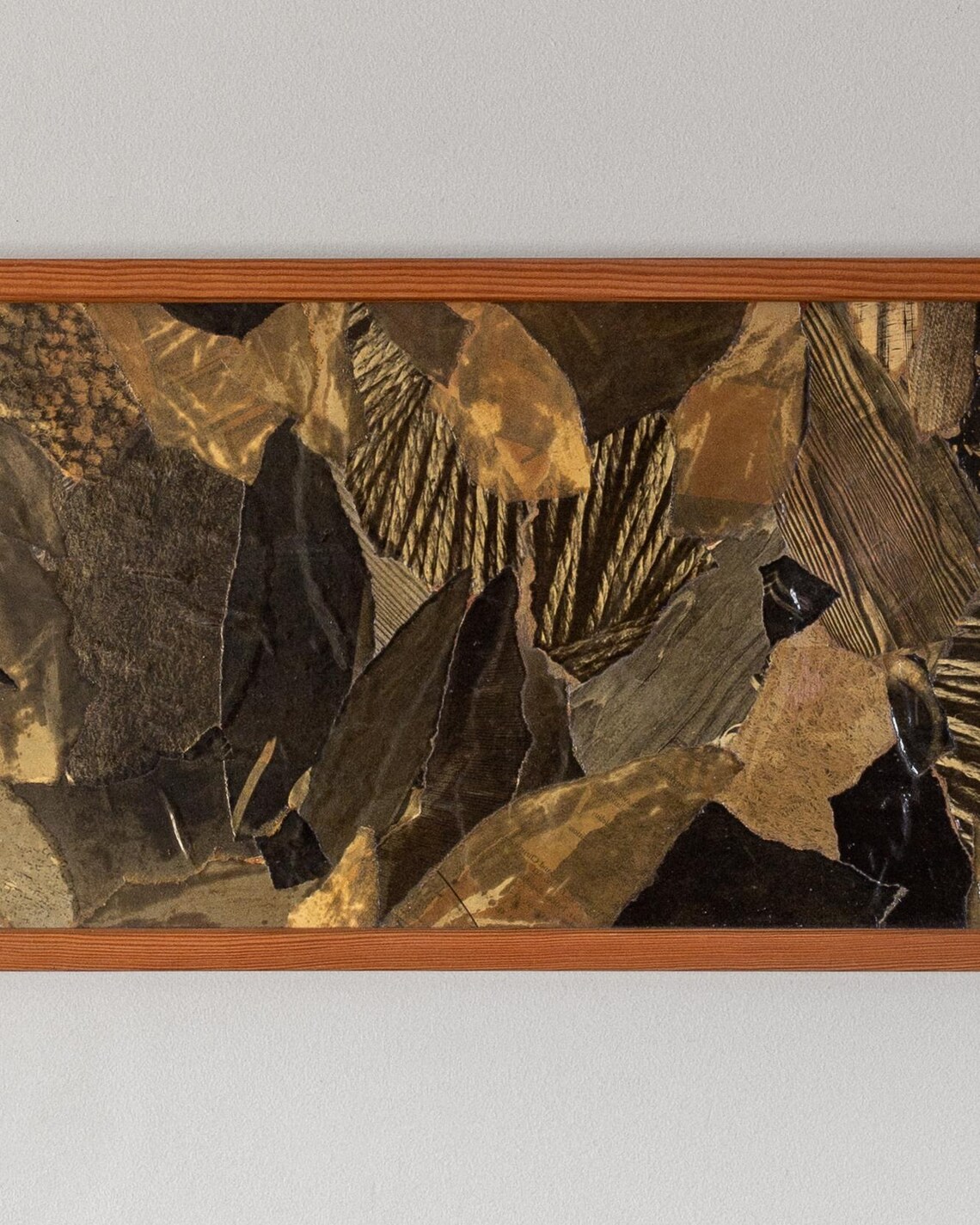 Swedish Mid-century Collage Art by Lars Bergander, 1960s - Signed ...
