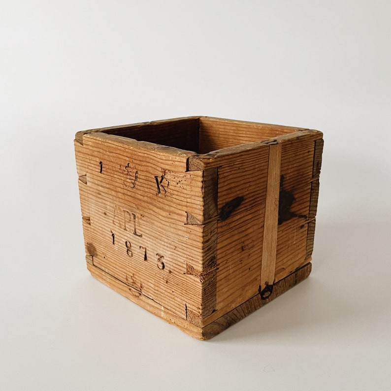 Swedish Antique Wooden Measuring Box / Vessel Vintage - Etsy