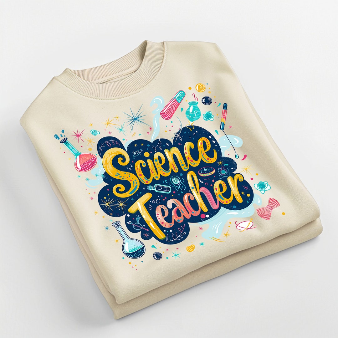 Science Teacher Png Sublimation Design, Beast Teacher Png, Western ...