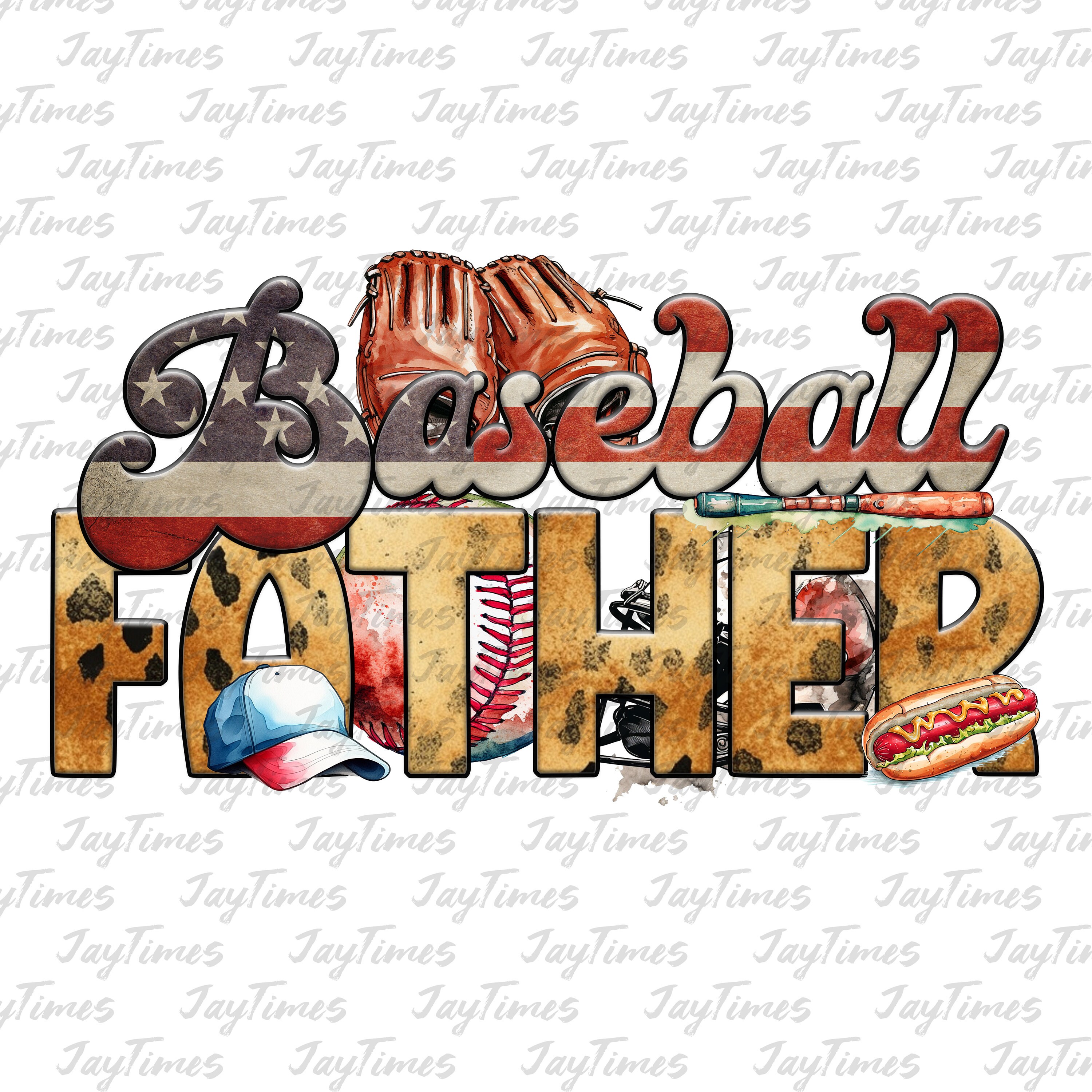 Baseball Father's Day Png, Baseball Clipart, Western Baseball Png ...