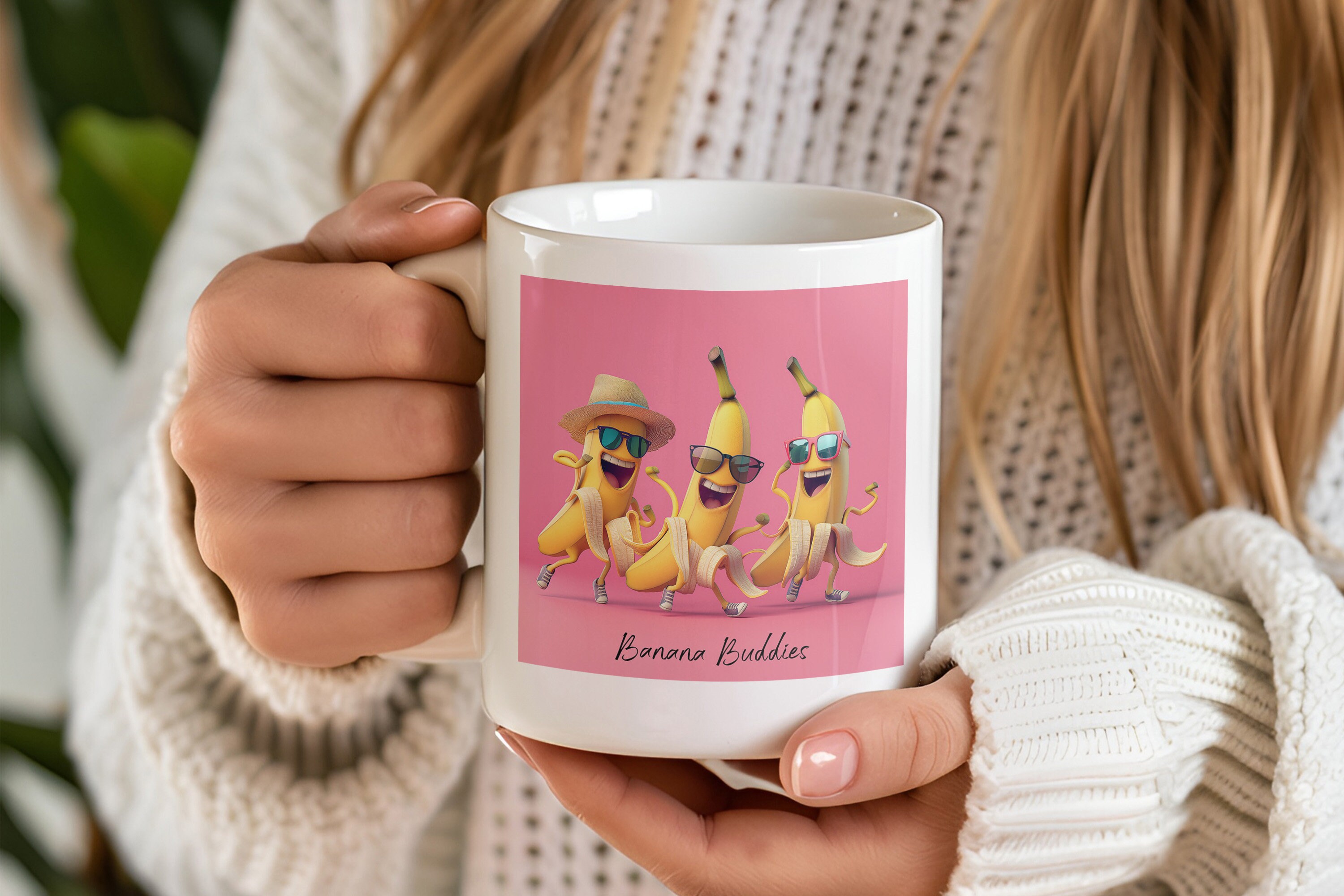 Banana Buddies Funny Sublimation Design, Banana Friends Print, Dancing ...