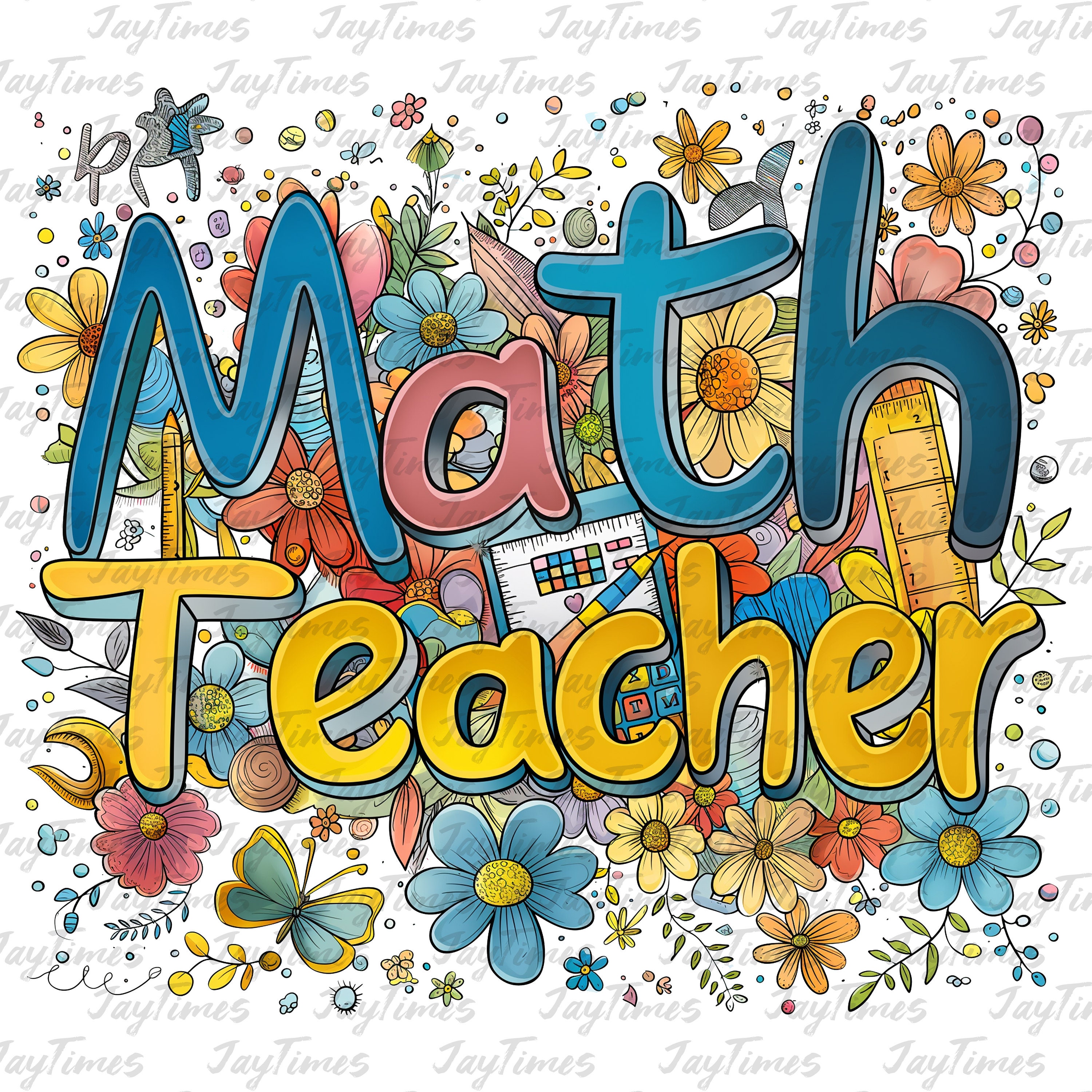 Math Teacher PNG Sublimation Design, Mathematics Teacher Shirt, Trendy ...