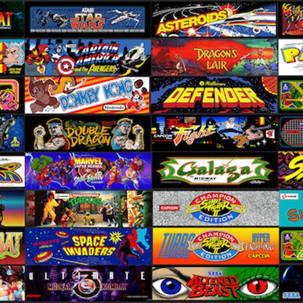 Arcade Marquee - Etsy