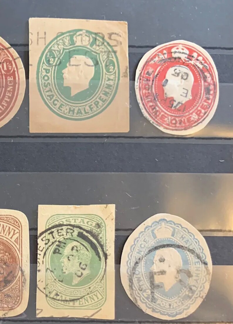 Rare Embossed Stamps Queen Victoria Etc 03270922 - Etsy