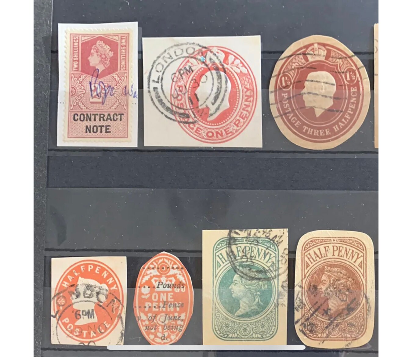 Rare Embossed Stamps Queen Victoria Etc 03270922 - Etsy