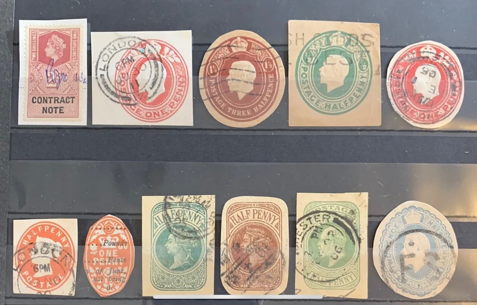 Rare Embossed Stamps Queen Victoria Etc 03270922 - Etsy