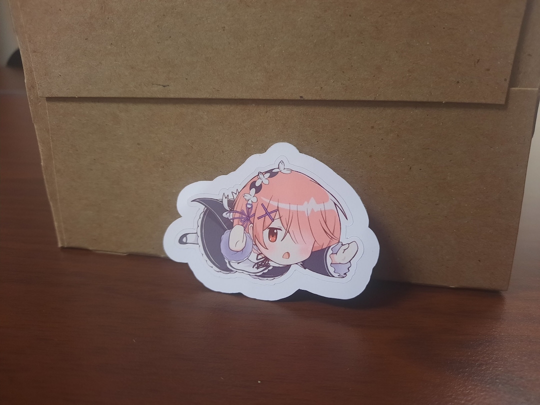 Re:zero Ram Anime Sticker – High-quality - Etsy