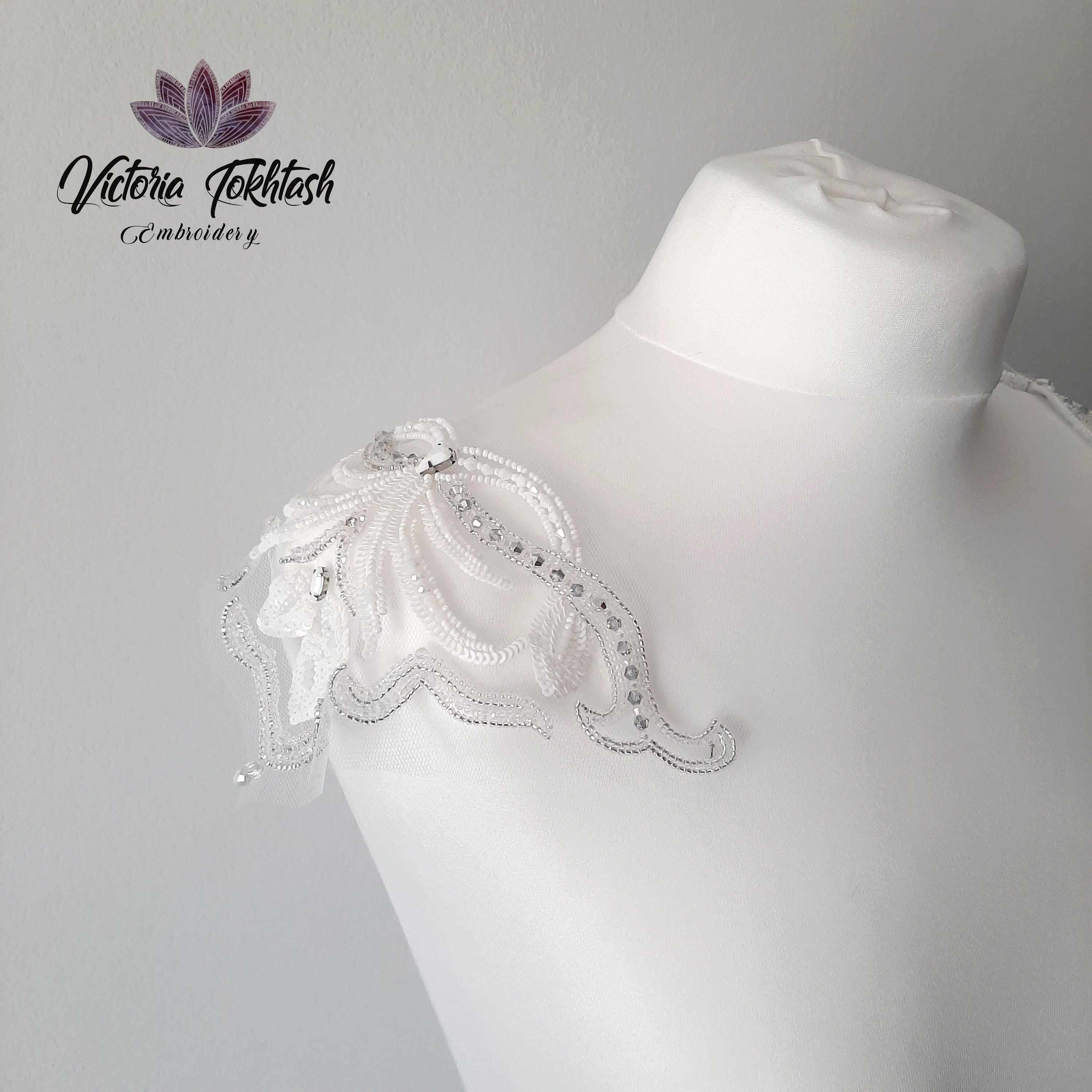 Bridal Straps, Wedding Dress Sleeves, Shoulder Straps, Bridal ...