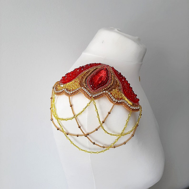 Shoulders Accessories/gold Beaded Epaulettes/fringed Detachable Sleeves ...