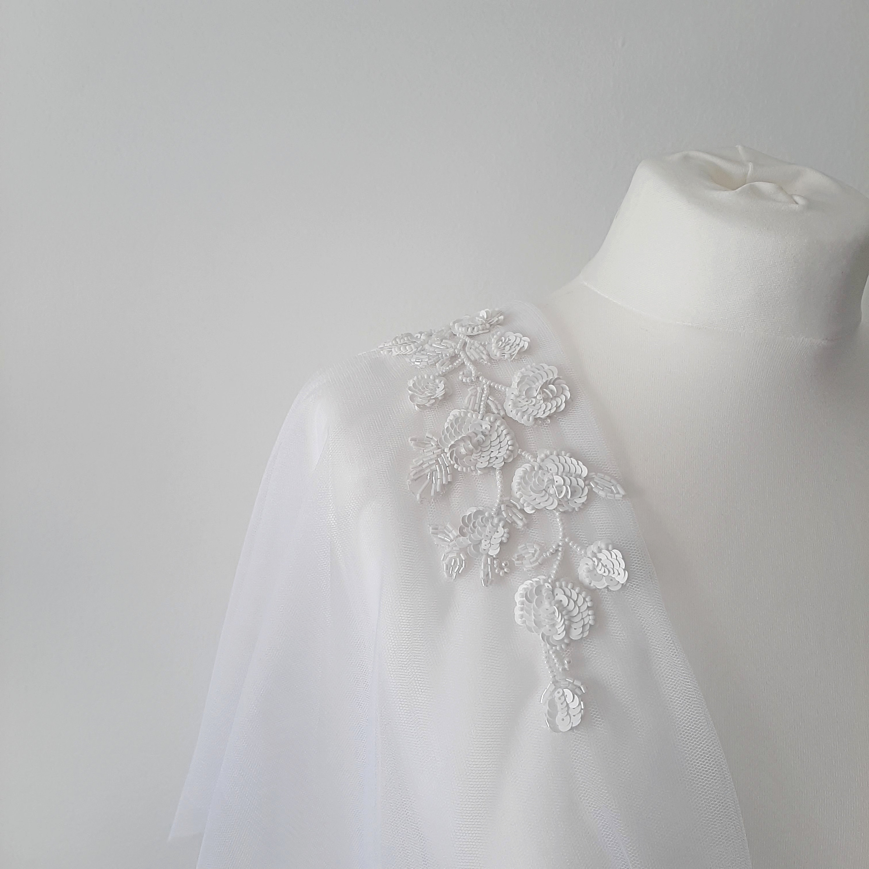 Boho Style Sleeves Wedding Dress Straps Detachable Sleeves, Wedding ...