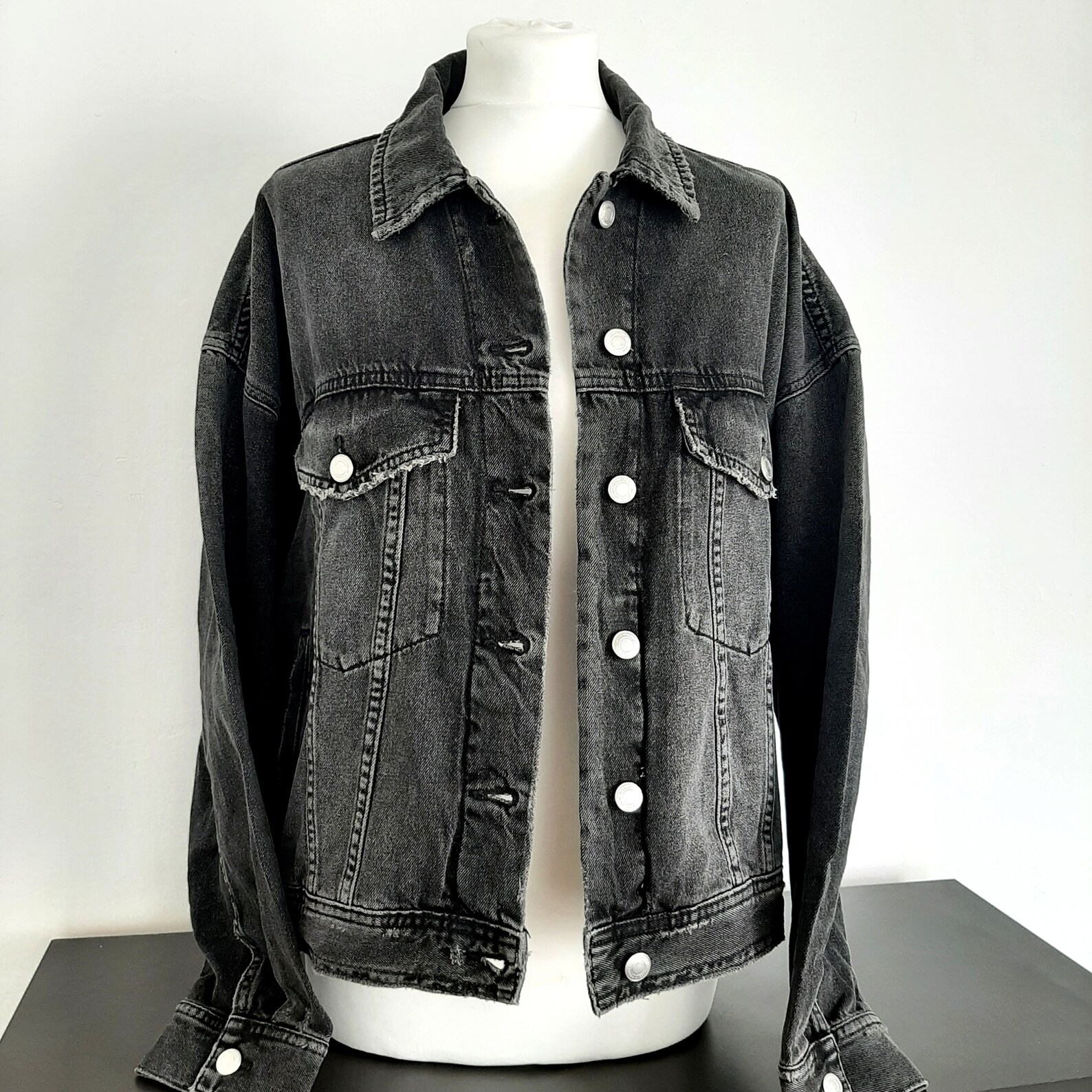 Embroidered Beaded Jean Embellish Jacket. Statement Denim Jacket ...