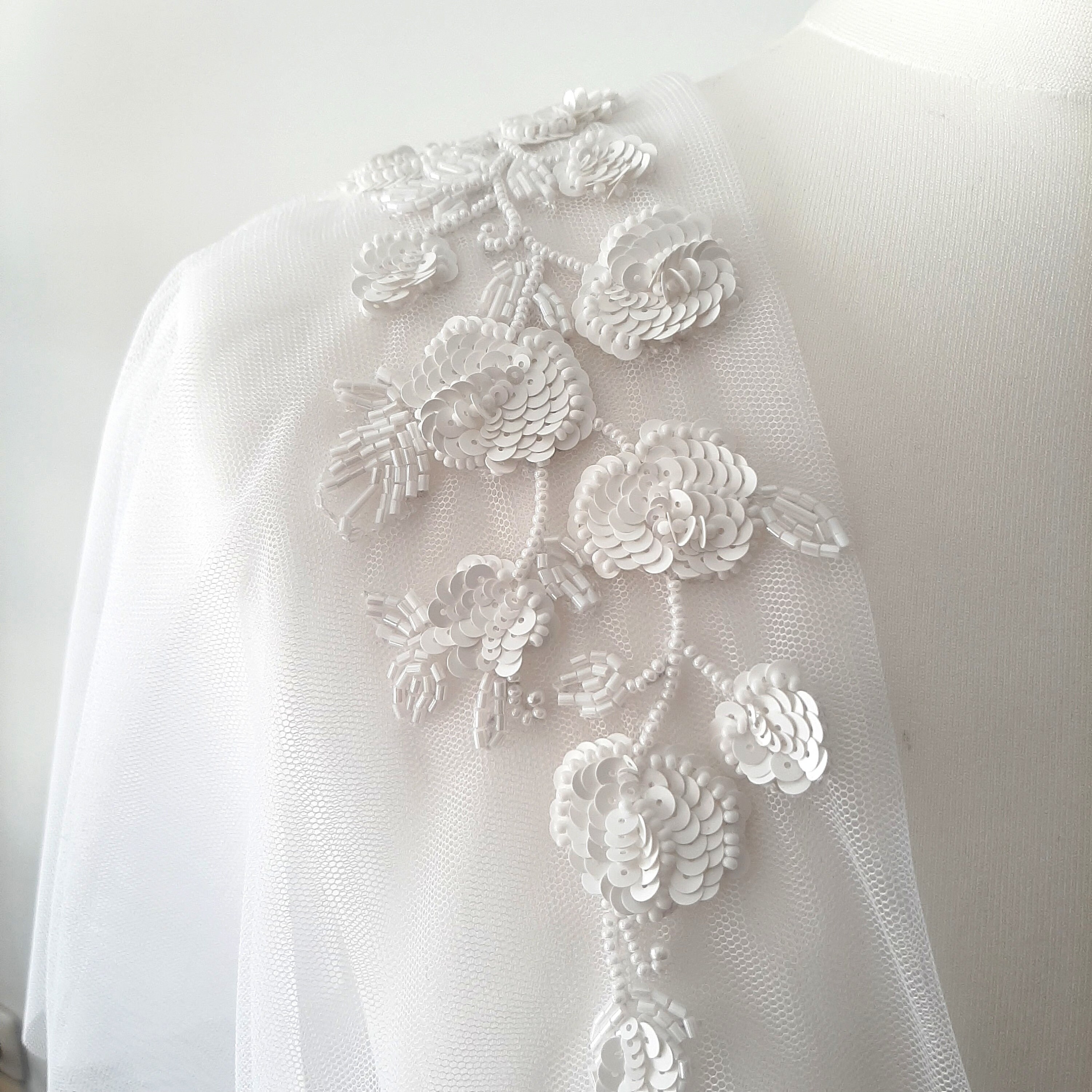 Boho Style Sleeves Wedding Dress Straps Detachable Sleeves, Wedding ...