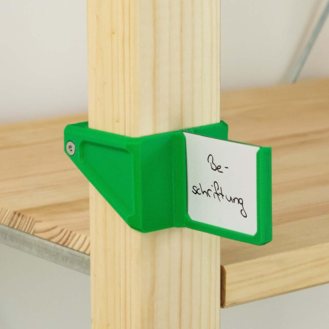 Label Frame for the Front Shelf Post of the Ikea Ivar Shelf | Right ...