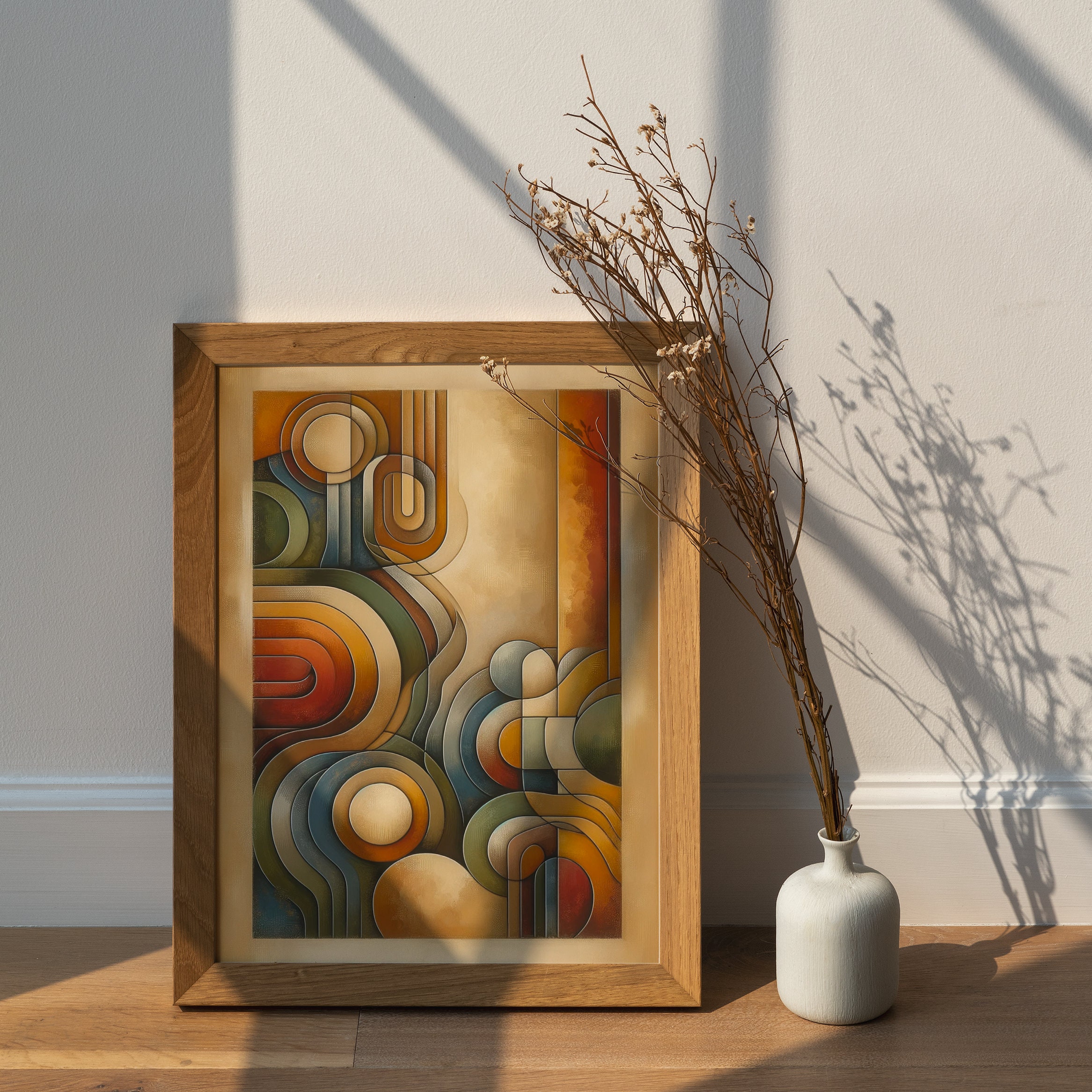 Contemporary Abstract Art Poster 