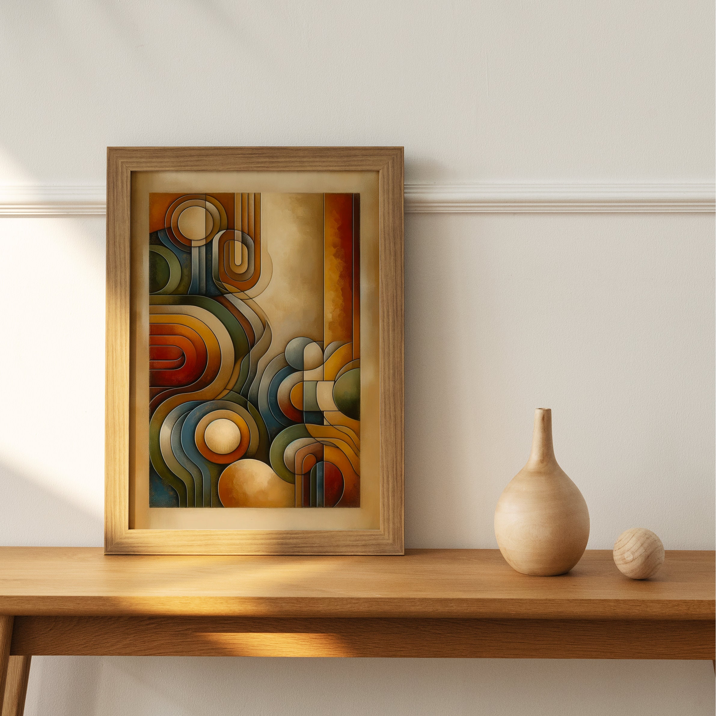 Contemporary Abstract Art Poster "parallax" - High-end Printing ...