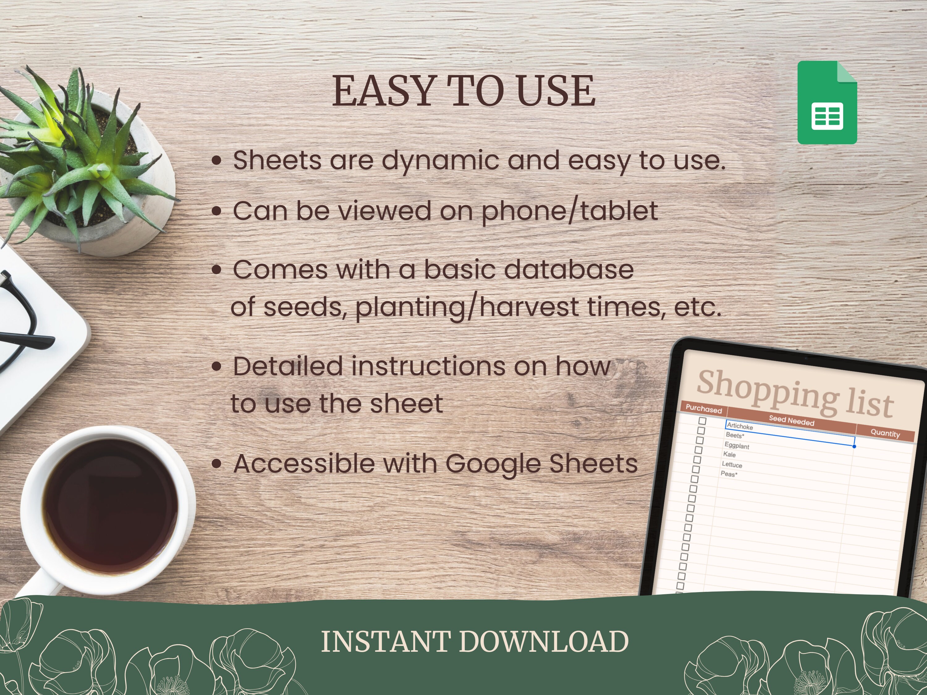 Seed Starting Cheat Sheet and Planting Calendar | Garden Planner | Seed ...