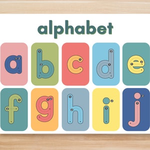 Numbers and Alphabet Mat BUNDLE - Etsy