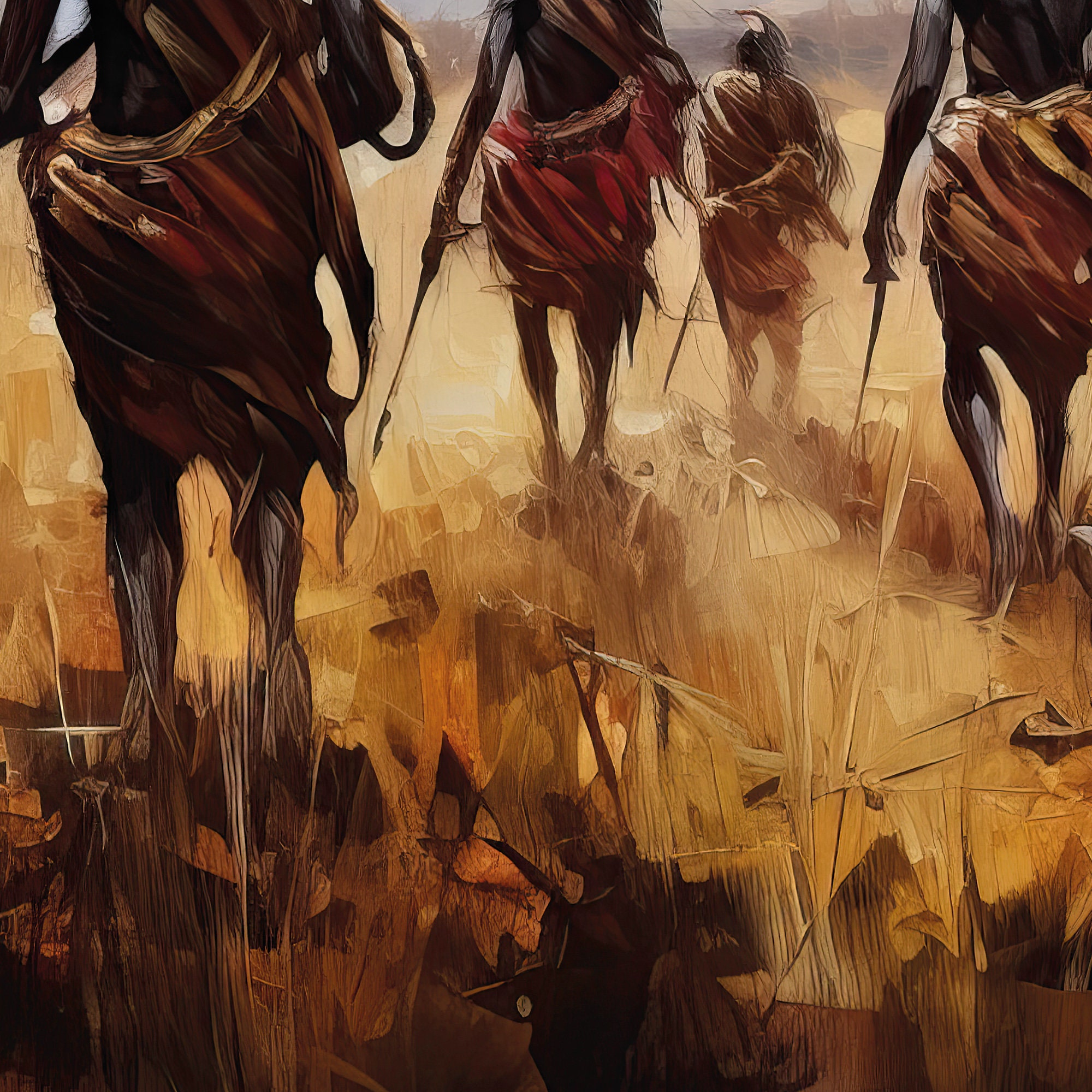 Printable African Tribe Poster African Art Living Room Decor - Etsy