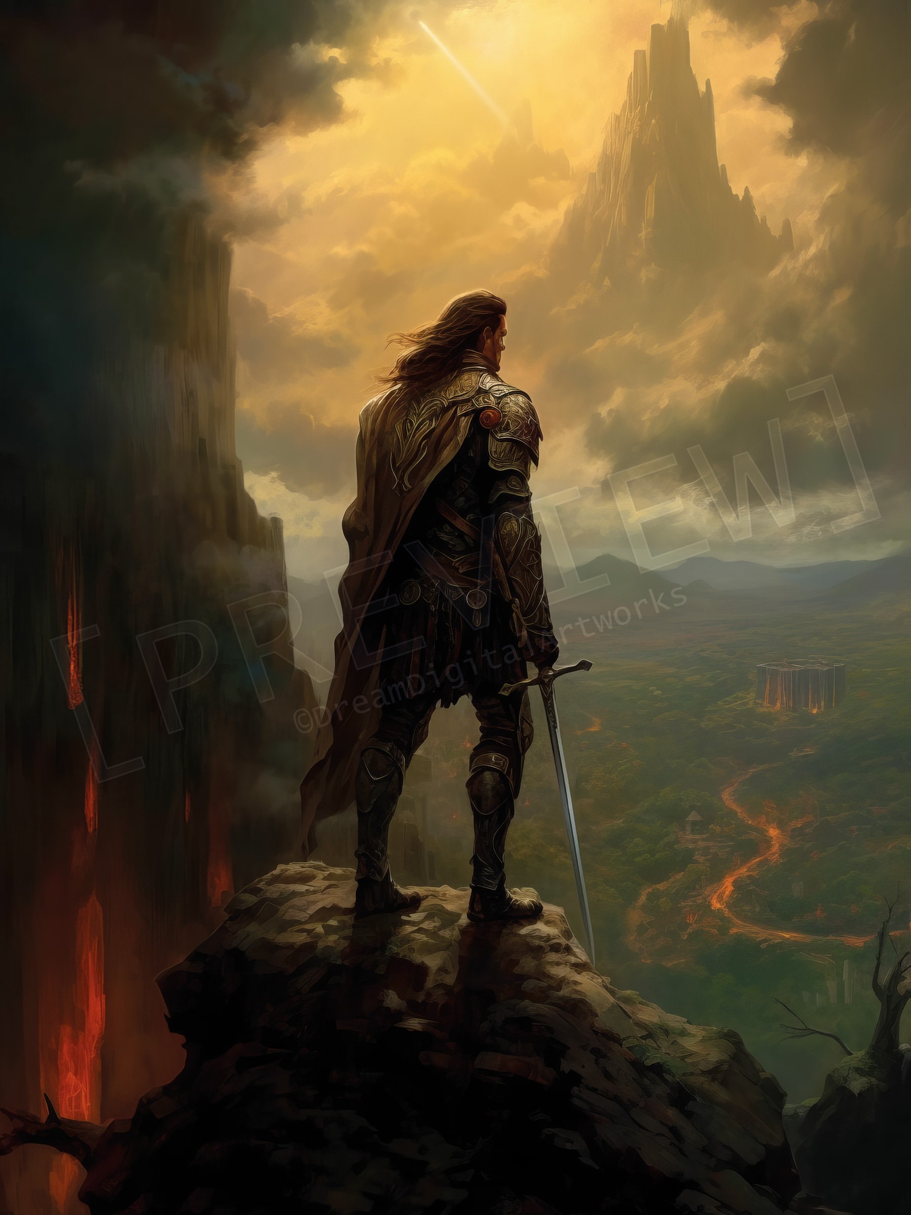 Printable: Hero's Journey - Digital Art Print - INSTANT DIGITAL ...