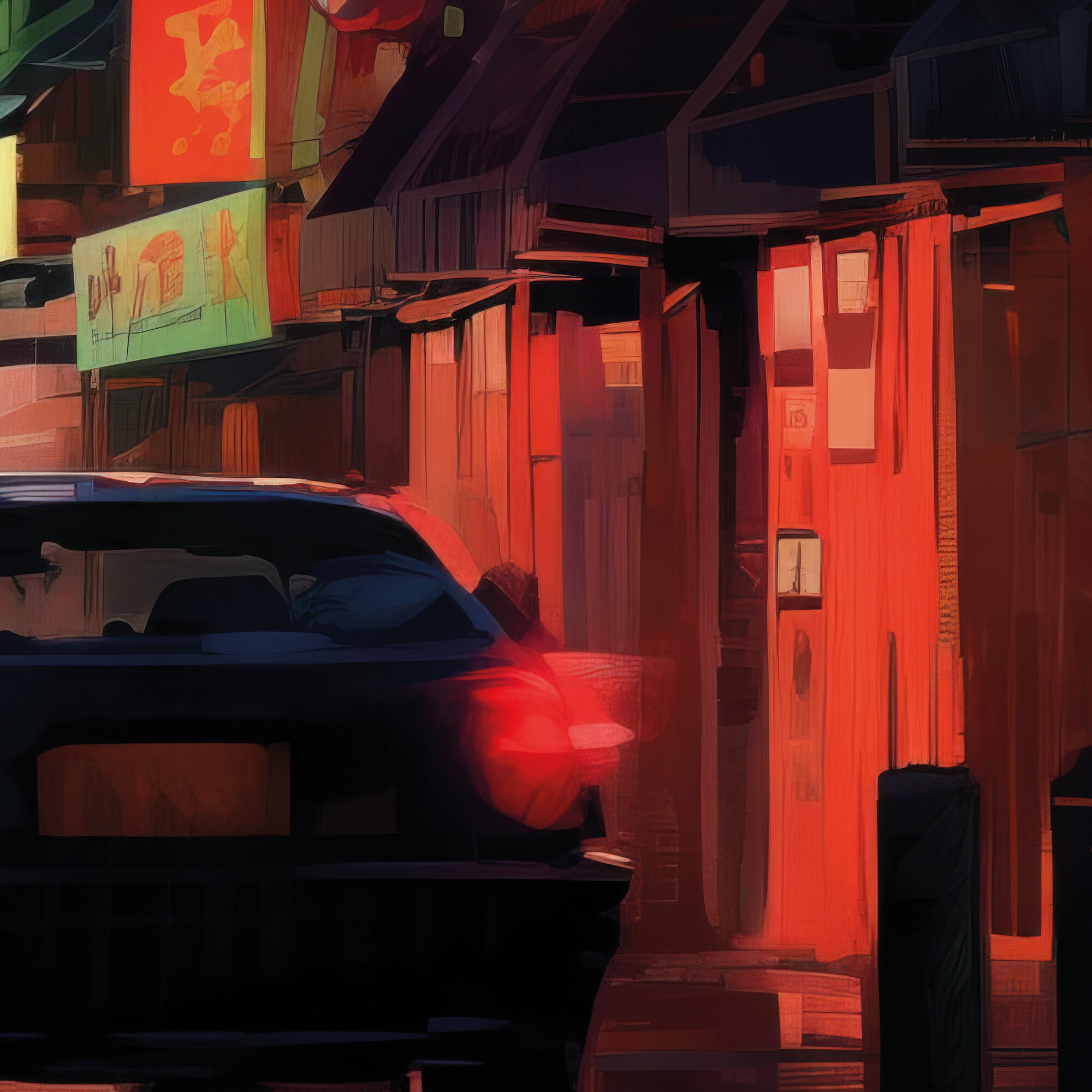 Printable Tokyo Street Wall Art Tokyo Digital Download Poster Tokyo ...
