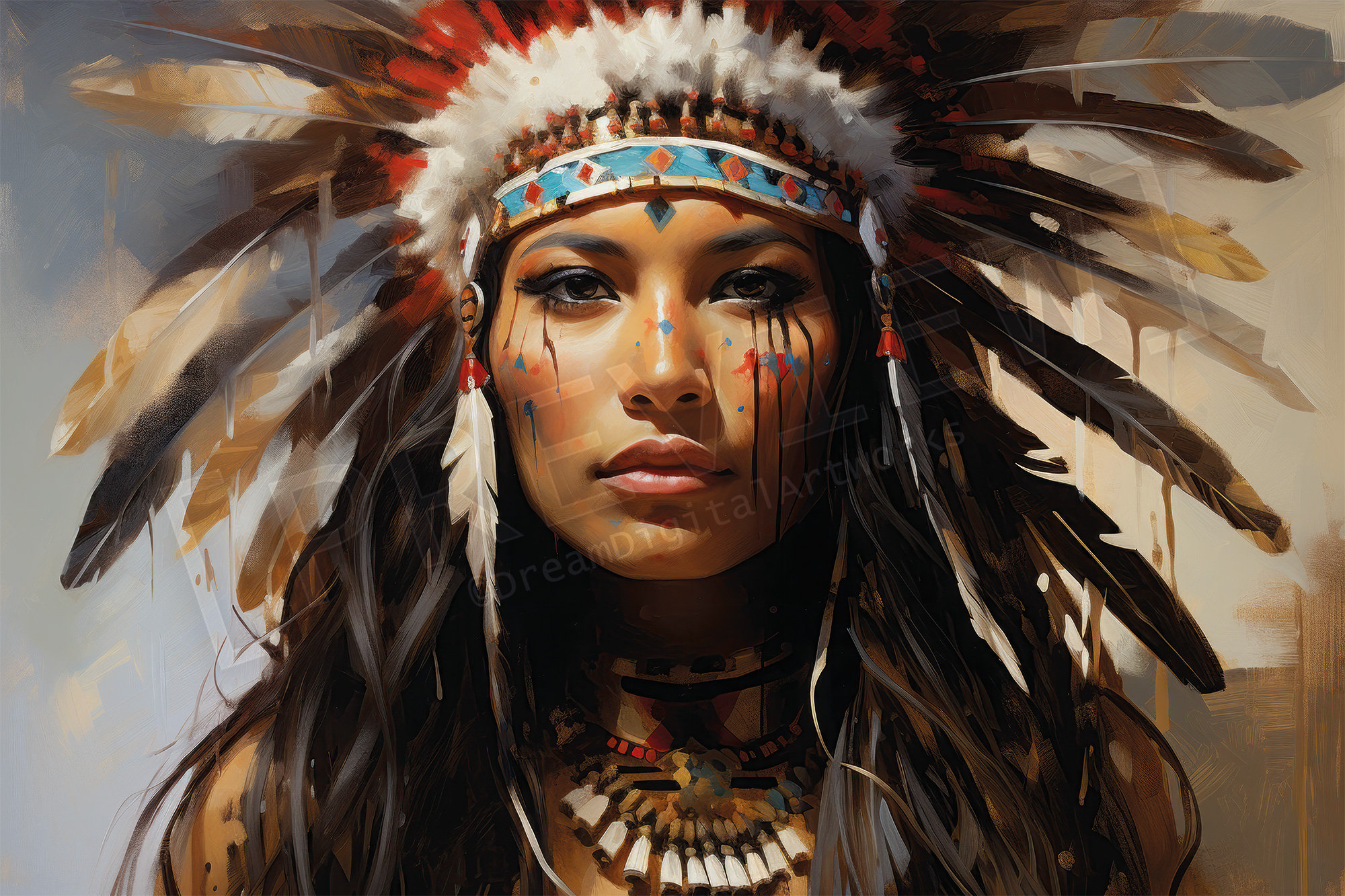 Printable Beautiful Native American Girl Poster Indian Girl - Etsy