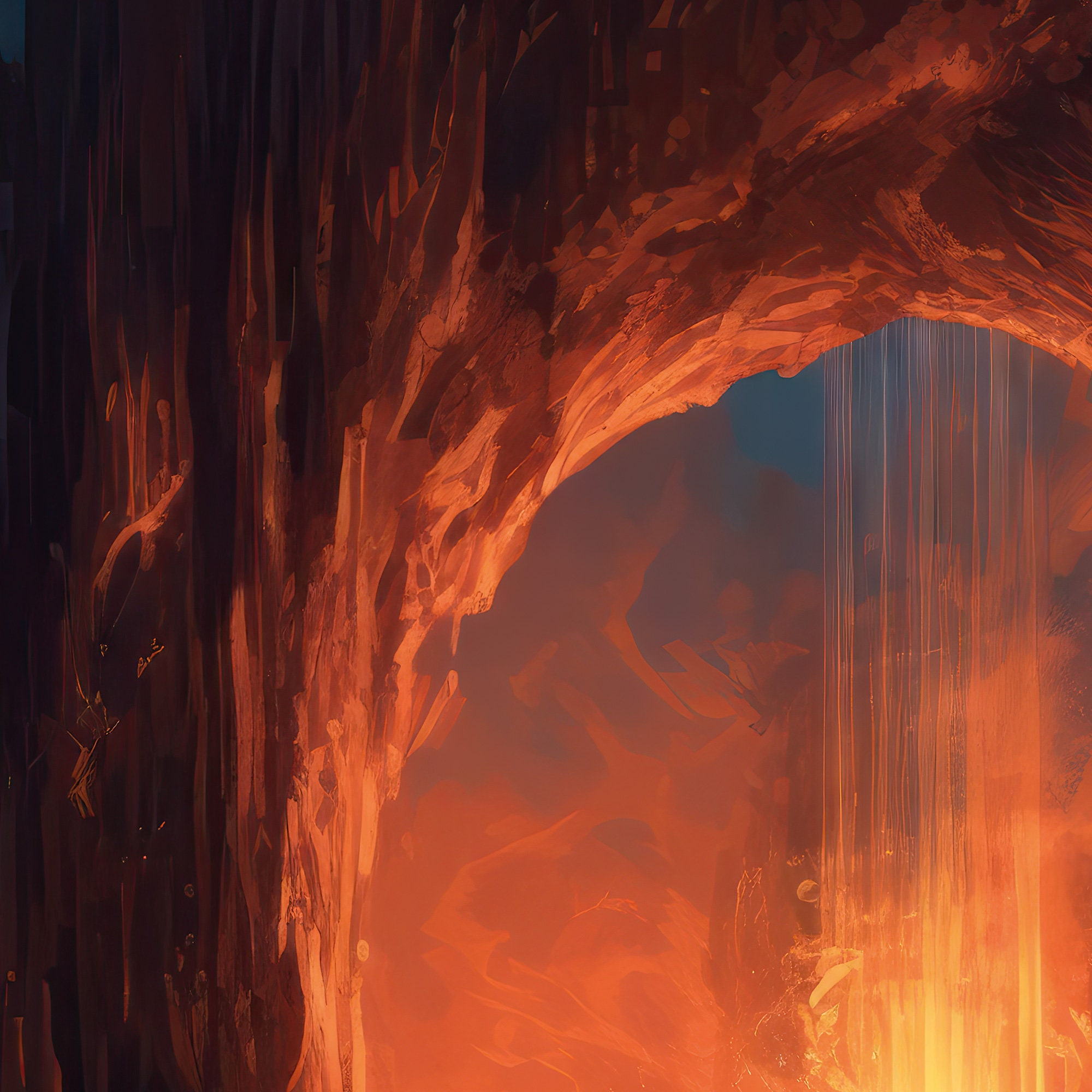 Printable: Portal of Fire INSTANT DIGITAL DOWNLOAD Digital - Etsy