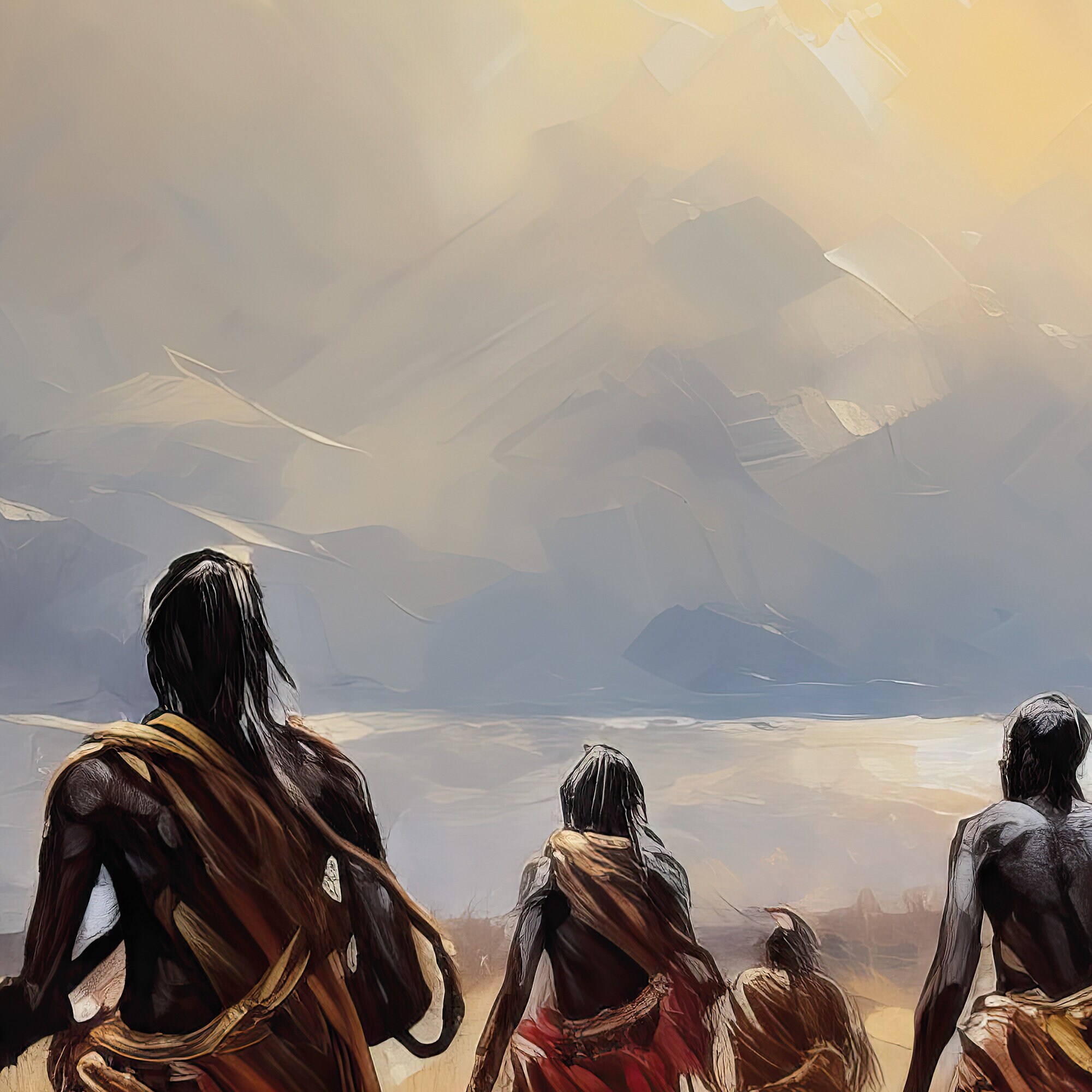 Printable African Tribe Poster African Art Living Room Decor Savannah ...